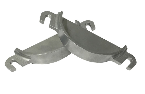 Translucent Aluminium Mouth Plates (pair) – The Edge Equine